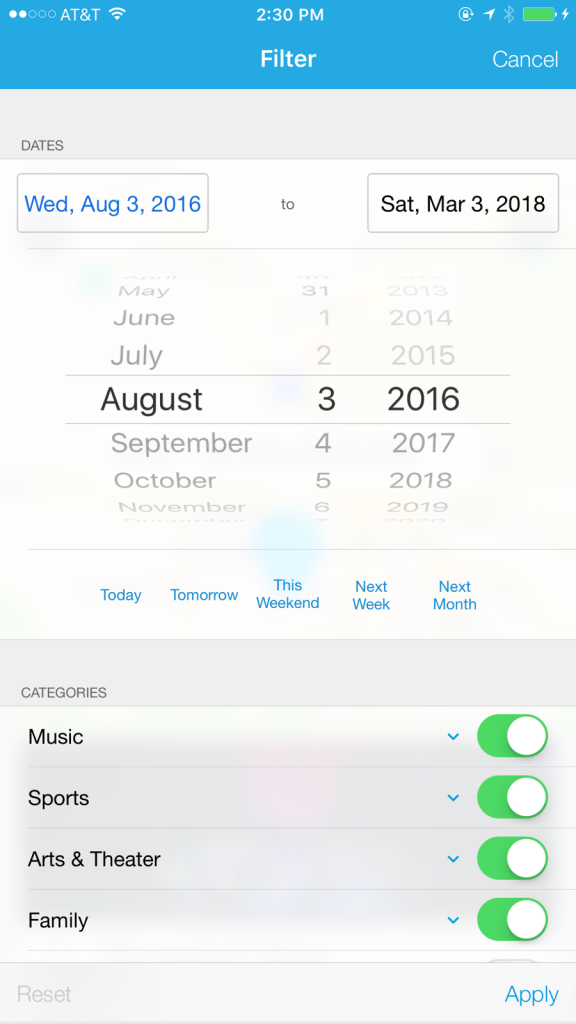 Ticketmaster iOS App Puts You On the Map of Live Events