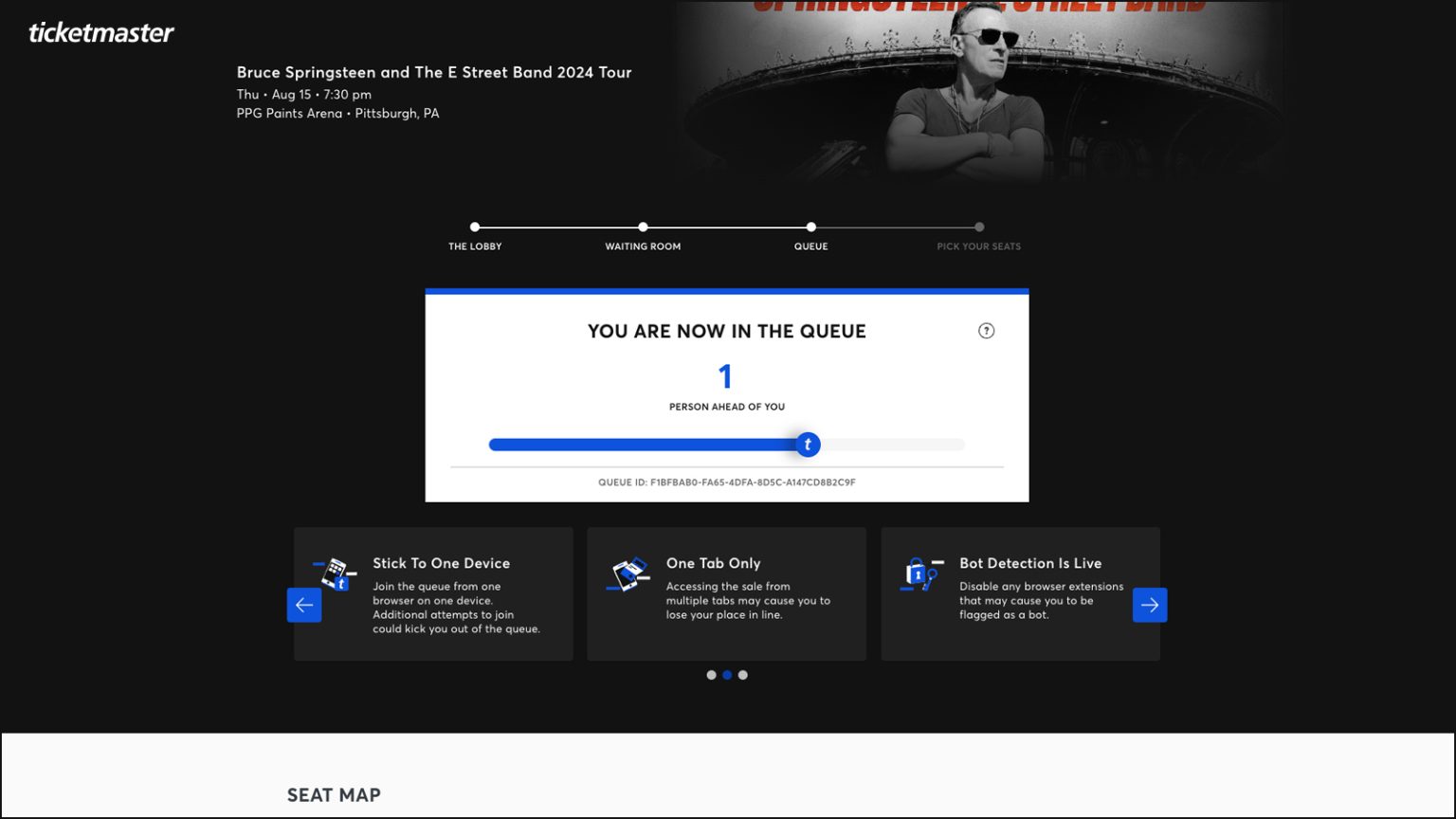 How the Ticketmaster Queue Works