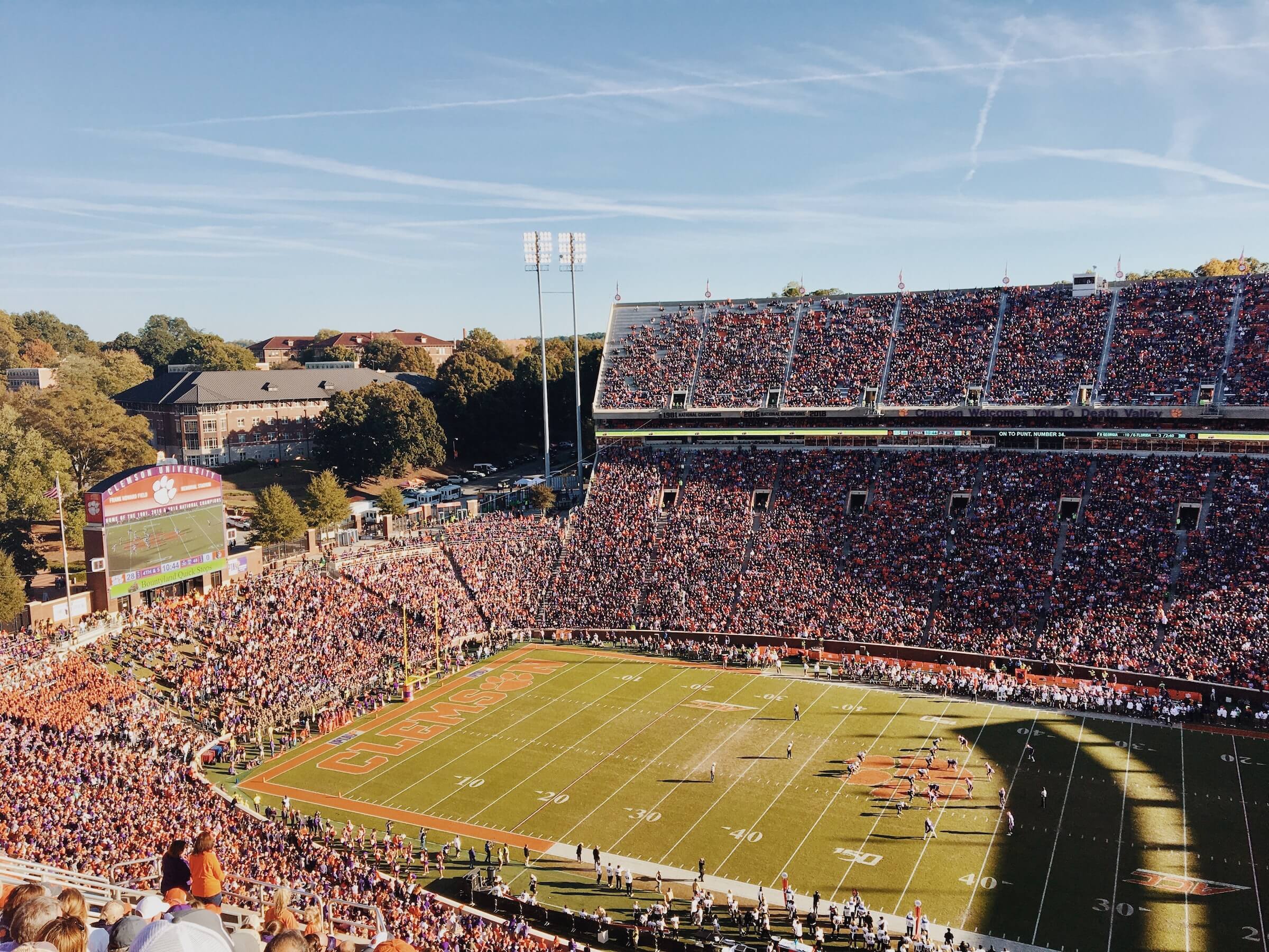 Step Inside Memorial Stadium Home Of The Clemson Tigers Step Inside Memorial Stadium Home Of The Clemson Tigers